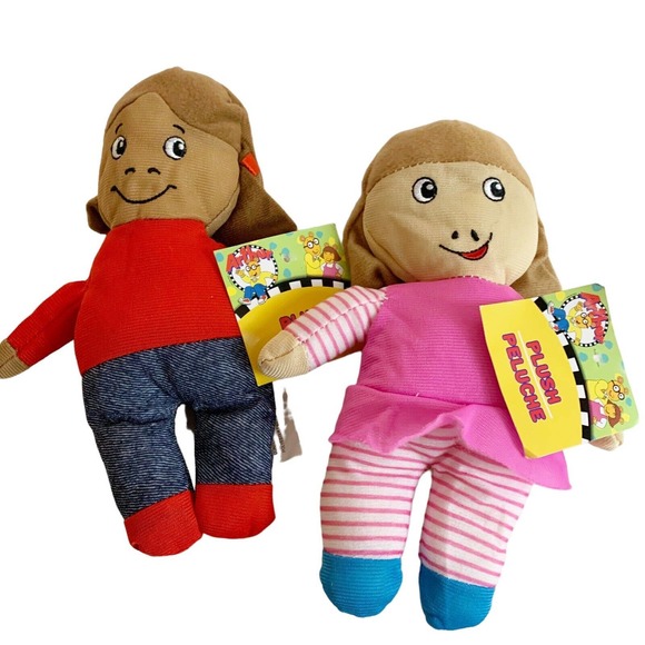 Arthur | Toys | Nwt Arthur Tv Show Cartoon Dw Francine Plush Pbs ...